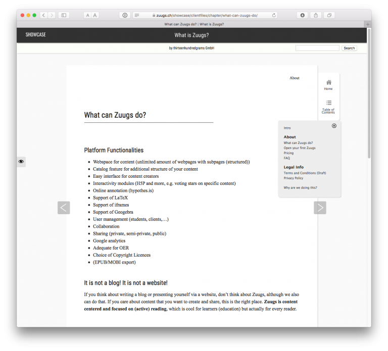 What can Zuugs do? – What is Zuugs?